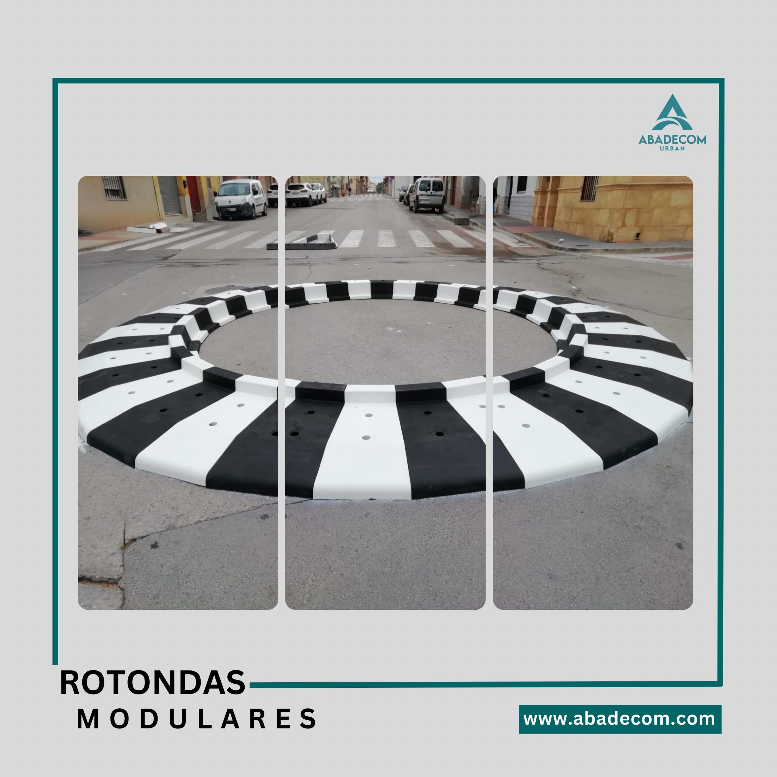 Rotondas Modulares de Abadecom llegan a las ciudades